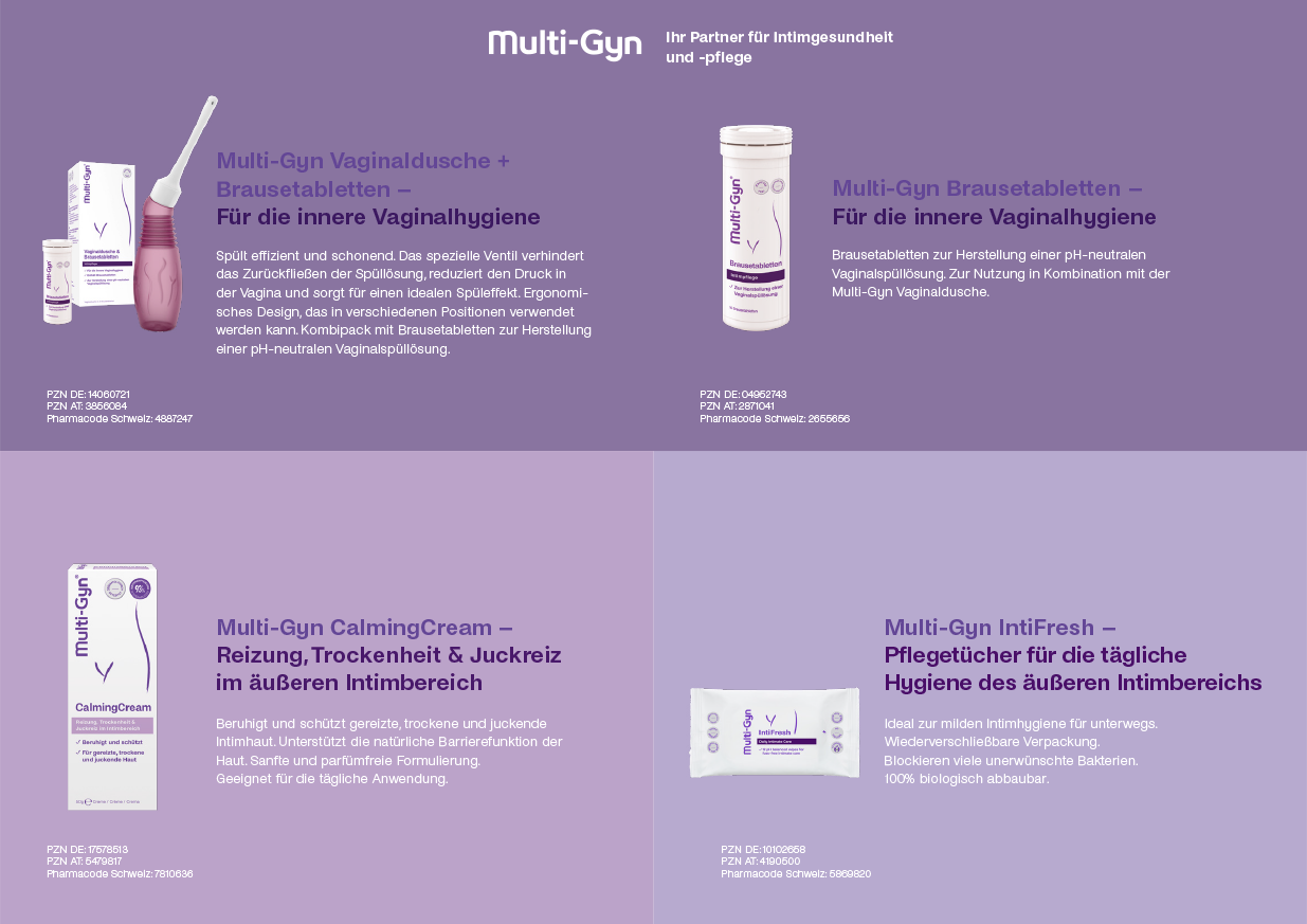 Produktübersicht - Multi-Gyn